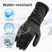 China Wholesale Thinnest Heated Winter Gloves 7.4V Electric Waterproof Heated Gloves with Finger Touch Screen for sale