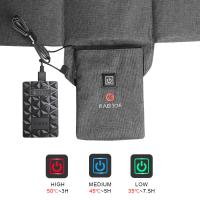 China Multifunctional Foldable Heated Seat Cushion Rechargeable Heated Seat Pad 3 Temperature Settings With USB Port for sale