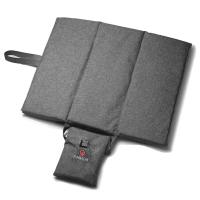 China Foldable Electric Rechargeable 5V Battery Heated Stadium Seat Cushion Car Seat Heater Pad for sale