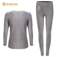 China Female Electric Heating Base Layer Heated Thermal Underwear Suit for Winter Sports for sale