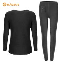 China Base Layer Compression Suit Thermal Underwear Winter Outdoor Crane Cycling Skiing Base Layer Heated Gear Base Layer for sale