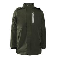 China Men's Battery Ski Jacket Custom 7.4Volt Electric Heated Clothes Waterproof with Hood for sale