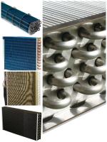 China Copper Foil Fin Type Heat Exchanger Compact Design Easy Maintenance for sale