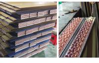 China Hydrophilic Aluminum Foil Finned Heat Exchanger Surface Treatment Fin Tube Condenser for sale