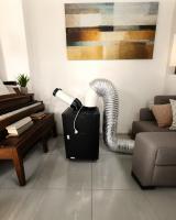 China Easy Mobility Small Portable Air Conditioner Powder Coating 680kw Portable Ac Unit for sale