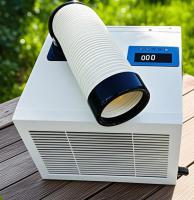 China 4 Universal Wheels Portable Spot Cooler 3 Fan Speeds Industrial Spot Coolers for sale