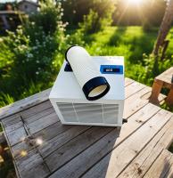 China 3 Fan Speed and Power Consumption Shown As Nameplate 0.68-1.5 Portable Spot Cooler for Camping Cooling Needs for sale