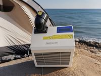 China Spot Area Cooling Made Convenient with Orange Portable Spot Cooler and Touch Screen Operation Panel for sale