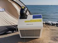 China Solar Power Supply Air Spot Cooler High Speed For Industrial Workshops for sale