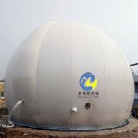 China 20000m3 Double Membrane Biogas Balloon Storage Free Standing 3mbar~20mbar for sale