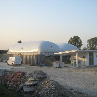 China Rectangular Double Membrane Gas Holder For Lagoon Customized Size for sale