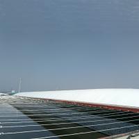 China Rectangular Double Membrane Gas Holder For Lagoon Customized Size for sale