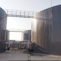 China Custom Color GFS Glass Fused Bolted Tank 20000m³ For Water And Wastewater Storage for sale