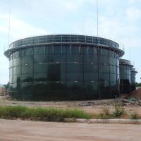 China Wastewater Storage Glass Fused Bolted Steel Tanks 500000Gallons for sale