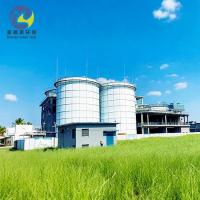 China Durability Modular Glass Fused Bolted Steel Tanks For Industrial Waste Oil Storage for sale