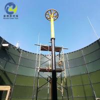 China Juice Industry Bolted Steel Water Storage Tanks Safety Glass Fused Waste Water Treatment for sale