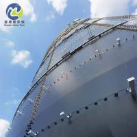 China Safety Robust Design Bolted Steel Storage Tanks Ph Range 1-14 With Ladders Customizable Solution for sale