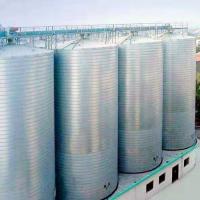 China Bulk 5000m3 Mondes Spiral Steel Silo Galvanized Steel Grain Silo Storage Life Span 20-50 Years for sale