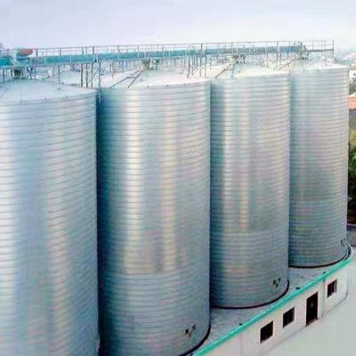 China Bulk 5000m3 Mondes Spiral Steel Silo Galvanized Steel Grain Silo Storage Life Span 20-50 Years for sale