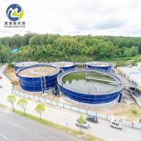 China Water Storage FBE Coated Bolted Steel Water Tanks Corrosion Proof Solution NSF Certified for sale