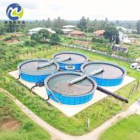 China Water Storage FBE Coated Bolted Steel Water Tanks Corrosion Proof Solution NSF Certified for sale
