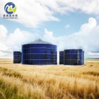 China Hygienic Design Epoxy Bolted Steel Water Storage Tanks For Food Processing Industry for sale