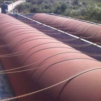 China PVC Membrane Red Mud Biogas Cover Acid Resistant OEM For Biogas Plant for sale