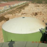 China Livestock Farm / Wastewater Treatment Single Membrane Biogas Storage Tank Cover On Fermenter for sale