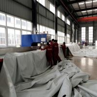 China Low Emission Biogas Storage Tank Design Single Membrane Biogas Cover Uv Resistance for sale