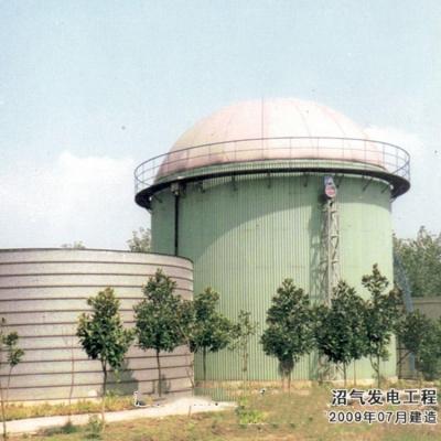 China Dual Seam System Biogas Storage Tank Anti Corrosion For Industrial Waste Water for sale