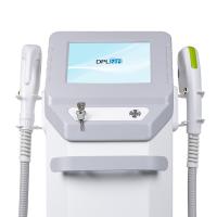 China 3000W 2 Handles DPL NIR Skin Rejuvenation Fast Hair Removal Machine for sale