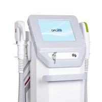 China 3000W 2 Handles DPL NIR Skin Rejuvenation Fast Hair Removal Machine for sale