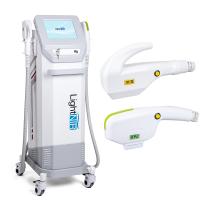 China 3000W 2 Handles DPL NIR Skin Rejuvenation Fast Hair Removal Machine for sale
