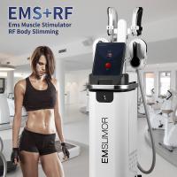 China 4 Handle RF Muscle Sculpt Fat Reduce Manufacturer  RF Body Sculpt Machine for sale