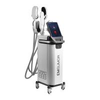 China 4 Handles EMS Muscle Stimulation Sculpting Machine EMS Body Slim EMS Muscle Shaping Stimulator RF Body Sculpting Weight Loss Machine for sale