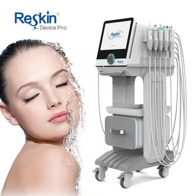 China 6 in 1 Hydra Machine Skin Care Hydrotherapy Facial Machine Blackhead Removal Microdermabrasion Machine for sale