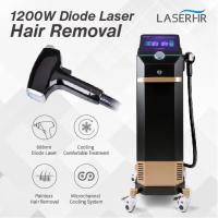 China 810nm 808nm Hair Removal Machine 1200W Diode Laser Permanent Hair Removal for sale