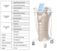 China Beauty Clinic HIFU Face Lifting Machine Anti Age RF Face Lifting Machine for sale