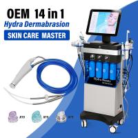 China Multifunctional 14 In 1 Hydrafacial Dermabrasion Machine With 10.4 Inch Touch Screen for sale