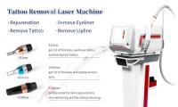 China Solve All Pigment Problems Multifunctional Nd Yag Laser Tattoo Removal Machine with Multiple Wavelengths for sale