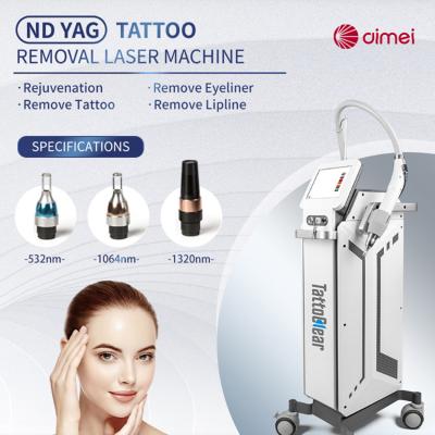 China 532/1064/1320nm Q-Switch Nd Yag Laser Tattoo Removal Machine for Pigmented Lesions and Multi-Color Tattoos in Australia for sale