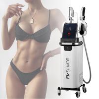 China 4 Handles EMS Muscle Stimulation Sculpting Machine EMS Body Slim EMS Muscle Shaping Stimulator RF Body Sculpting Weight Loss Machine for sale