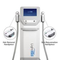 China Hair Removal Skin Rejuvenation SHR IPL Beauty Machine 2000W With 2 Handles for sale