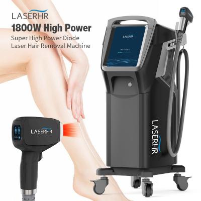 China 1800W 808nm Diode Laser Hair Removal Machine12 Laser Bar diode ice laser for sale