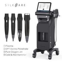 China New Design 6 in1 Skin Oxygen Skin Facial Machine with Plasma for sale
