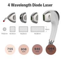 China 4 In 1 Customize 808nm Alexandrite Nd Yag Clinical Diode Laser Hair Removal Machine for Sale for sale