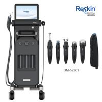 China Popular Hydro Dermabrasion Machine For Beauty Salon Spa With Advanced Technology And 6 Functions RF Ultrasonic Facial Care for sale