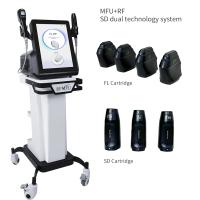 China 7 pcs cartridge portable HIFU Korea New update technology skin tightening for sale