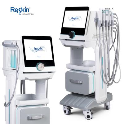 China Professional Hydrotherapy Facial Machine for Oxygen Skin Treatment 6 in 1 RF Skin Tightening Machine for Face Rejuvenation for sale
