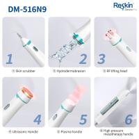 China 6-in-1 Hydra Skin Care Machine Non-invasive and Painless Oxygen Skin Care Radio Frequency Skin Tightening Machine for sale